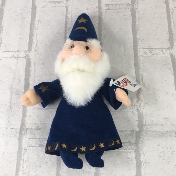 Disney | Toys | Disney Club Merlin Sorcerer 9 New W | Poshmark